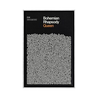 iCanvas "Bohemian Rhapsody By Queen Lyrics Print" by Reign & Hail ...