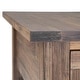 WYNDENHALL Garret SOLID ACACIA WOOD 14 inch Wide Rectangle Rustic ...