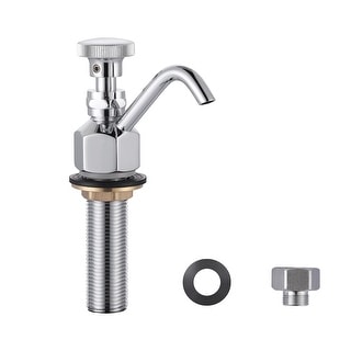 WOWOW Deck Mount Single Handle Standard Dipper Well Kitchen Faucet ...