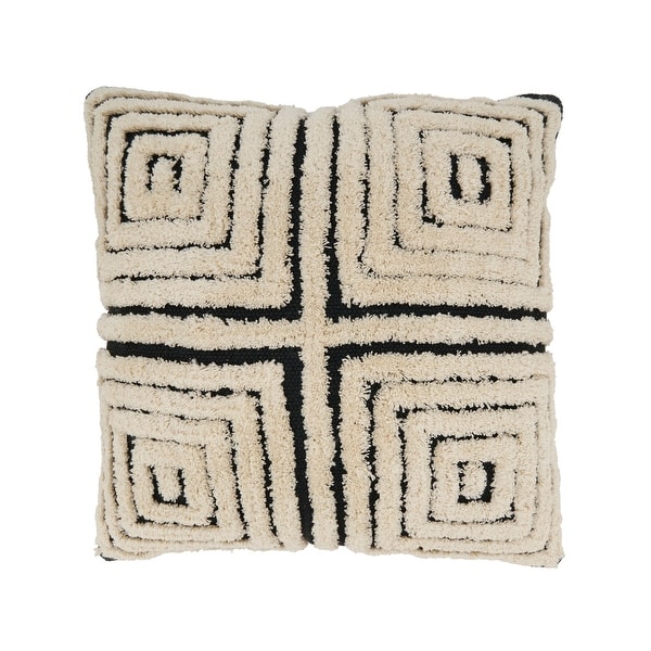 Geometric Bliss Tufted Throw Pillow - Bed Bath & Beyond - 40920763