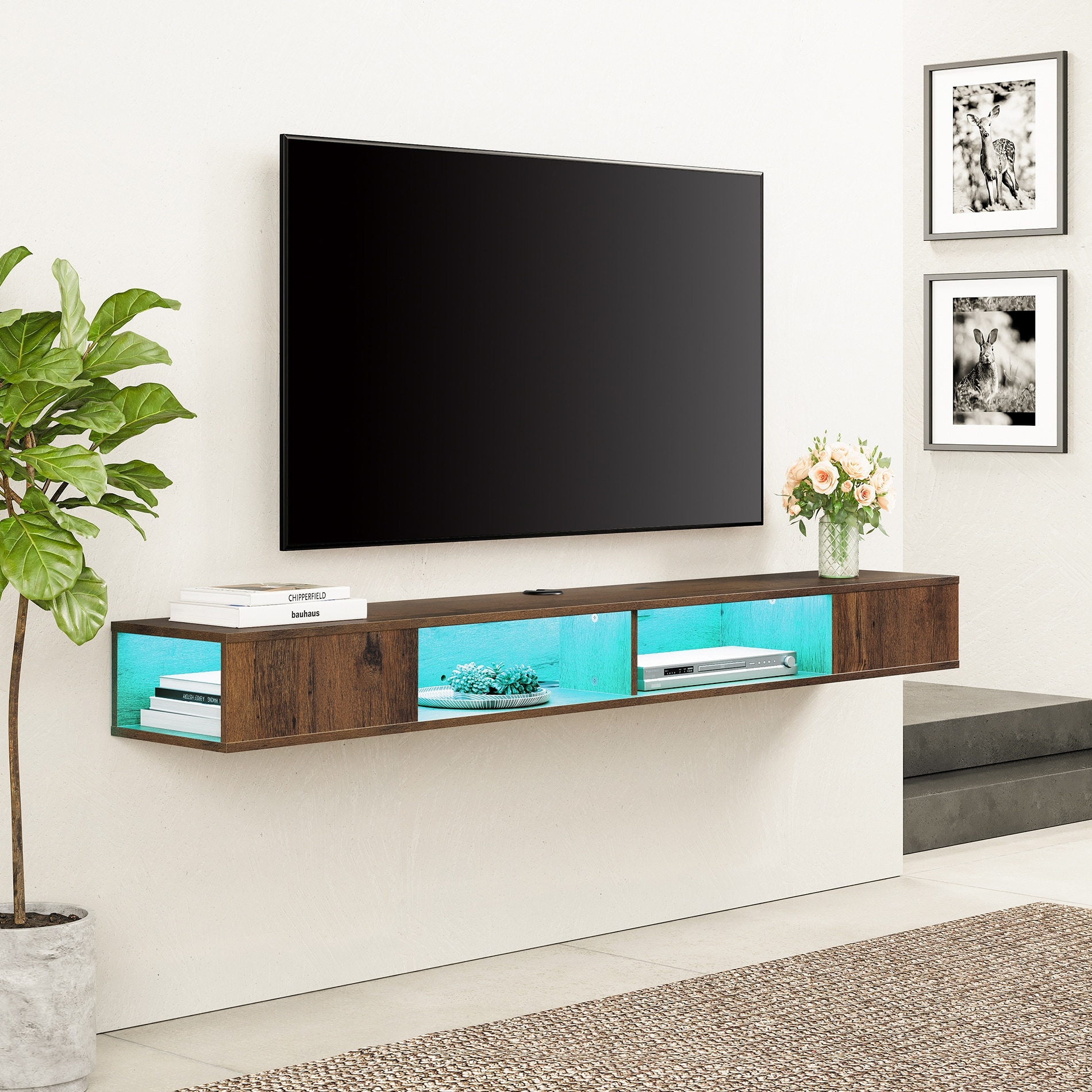 70 inch wall mount tv stand store
