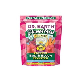 Dr. Earth 707P Flower Girl Organic Bud & Bloom Fertilizer, 4 Lb - 4 Lbs ...