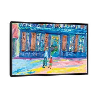iCanvas "Le Procope, Paris" by Peris Carbonell Framed Canvas Print ...