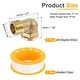 Brass Right Angle Pipe Fitting, Connector for Fluid Gas Fuel Pipe ...