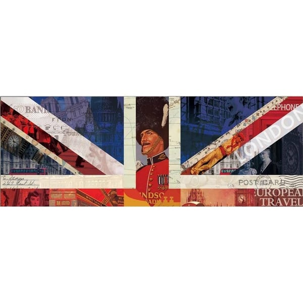 UK national flag Union Jack collage art - Bed Bath & Beyond - 32417919