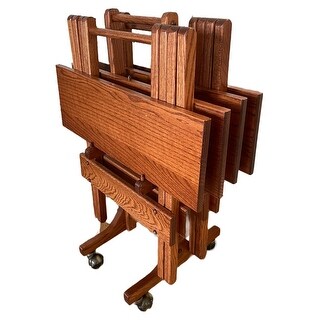 Set of Folding Tables with Casters - Bed Bath & Beyond - 36404157