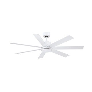 Pendry 56 inch Indoor/Outdoor Ceiling Fan - Matte White - Bed Bath ...