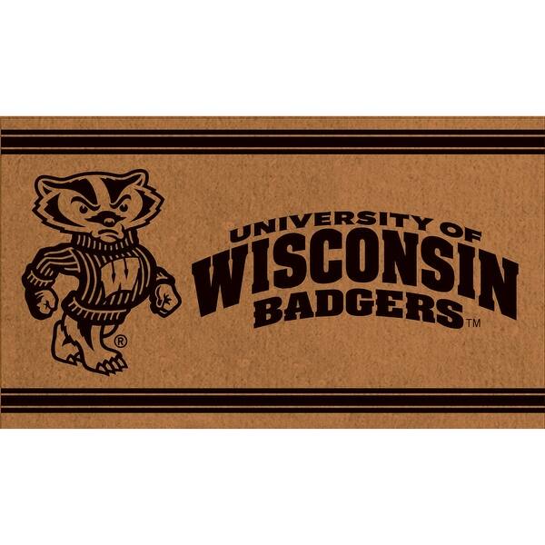 University of Wisconsin-Madison PVC Door Mat - On Sale - Bed Bath ...