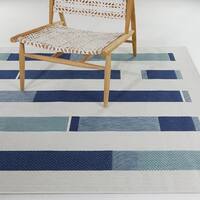 Francesco Modern Geometric Checkered Indoor/Outdoor Area Rug - On Sale ...