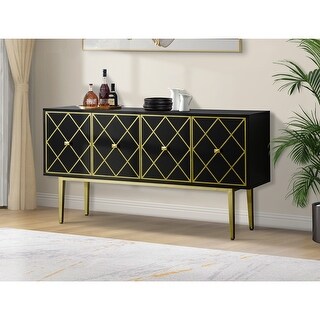 63'' Wide Sideboard BLACK - Bed Bath & Beyond - 38997821
