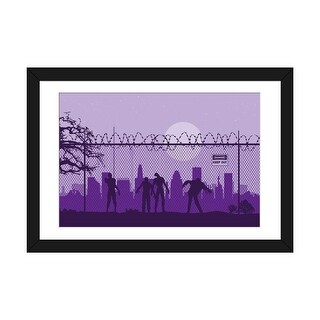 iCanvas "Baltimore Zombies" by SKYWORLDPROJECT - Bed Bath & Beyond ...