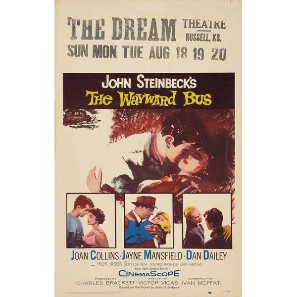 The Wayward Bus Movie Poster (11 X 17) Item Moveb98273 - Bed Bath ...