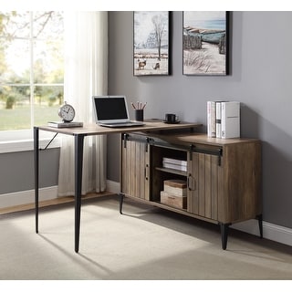 Large L Shaped Computer Desk Writing Desk with USB and Ample Storage ...