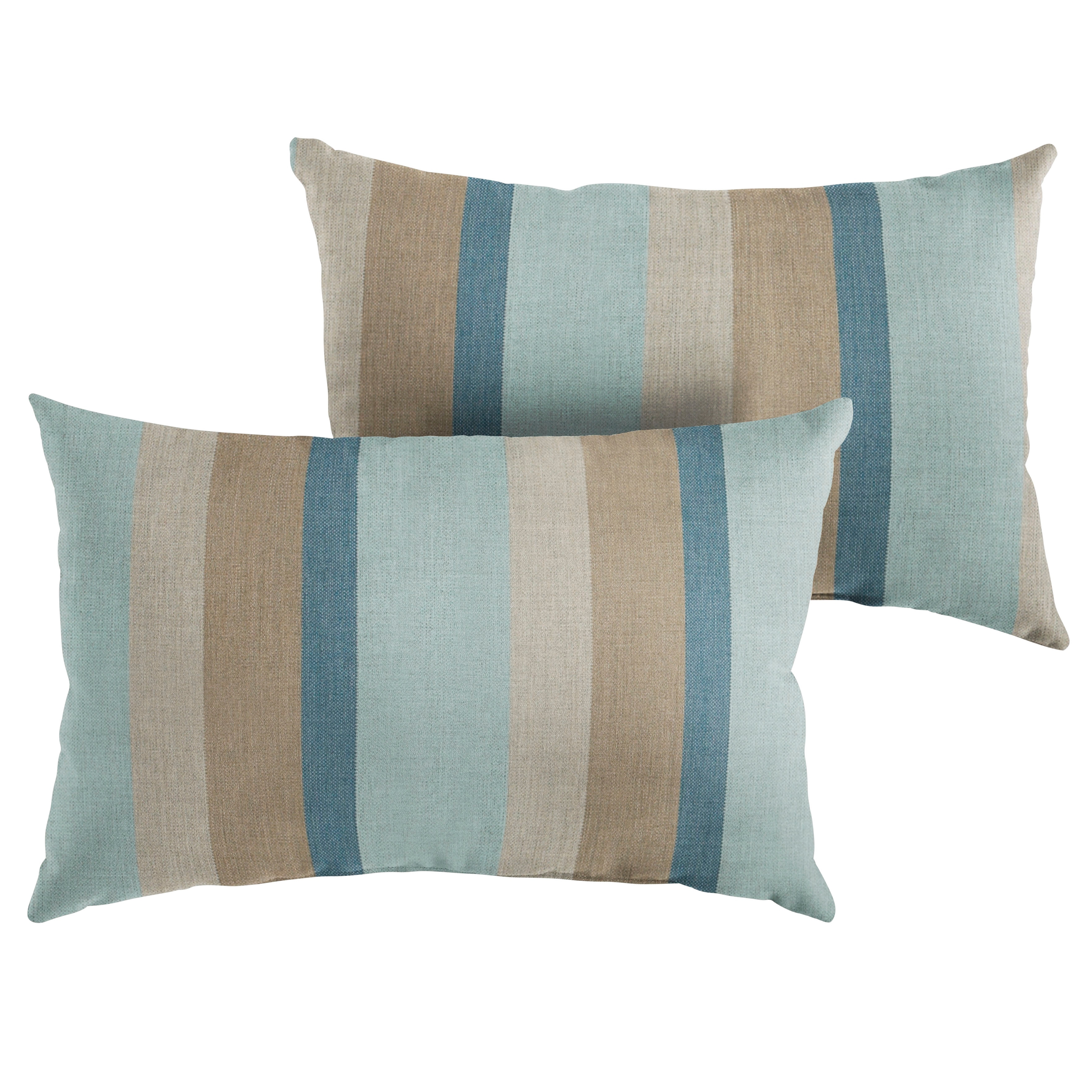 Papyrus Striped Indoor/ Outdoor Lumbar Pillow - On Sale - Bed Bath ...