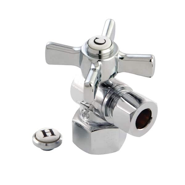 Millennium 1/2-Inch FIP x 3/8-Inch OD Comp Angle Stop Valve - Bed Bath ...