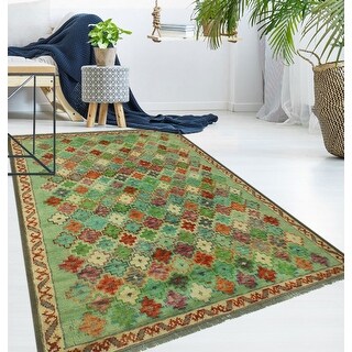 Noori Rug Balochi Anapaula Rust/Orange Rug - 4'2" x 5'8" - Bed Bath ...