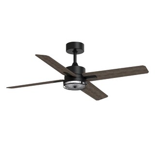 Bright Corners Modern Ceiling Fan with Light and Remote Control, Dark ...