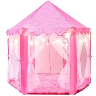 Princess Tent for Kids Tent - 55" X 53" with Led Star Lights - Bed Bath ...