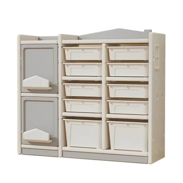 Multilayer Kids' Toys Storage Cabnient Storage Children's Floor Shelf ...
