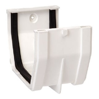 Genova RW105 Gutter Slip Joint, White - Bed Bath & Beyond - 20048826