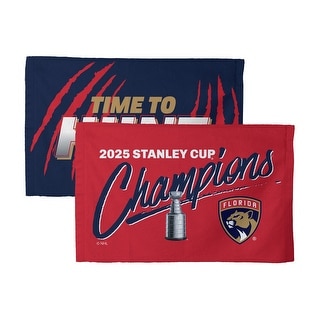 NHL Florida Panthers 2025 Stanley Cup Champions Gather 2-pack Fan Towel ...