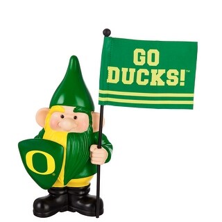University of Oregon, Flag Holder Gnome - 10" - Bed Bath & Beyond ...
