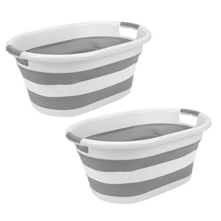 Laundry 360 2Pk Collapsible Laundry Basket - Bed Bath & Beyond - 40398493