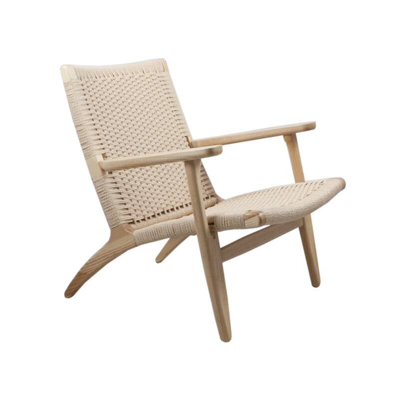 Cavo Beech & Hemp Coastal Lounge Chair - Contract Grade - Overstock ...