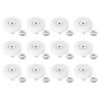 Drawer Rollers, Plastic Drawer Pulley Wheels Bearing Small Pulley with ...