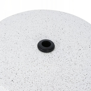 MGO Outdoor Patio Side Table Umbrella Base with Sand-Filling Design ...