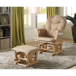 French Cradle Chair with Side Pocket Romantic Glide Chair High Back ...