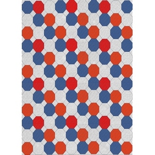 Ahgly Company Machine Washable Transitional Dark Raspberry Purple Area ...