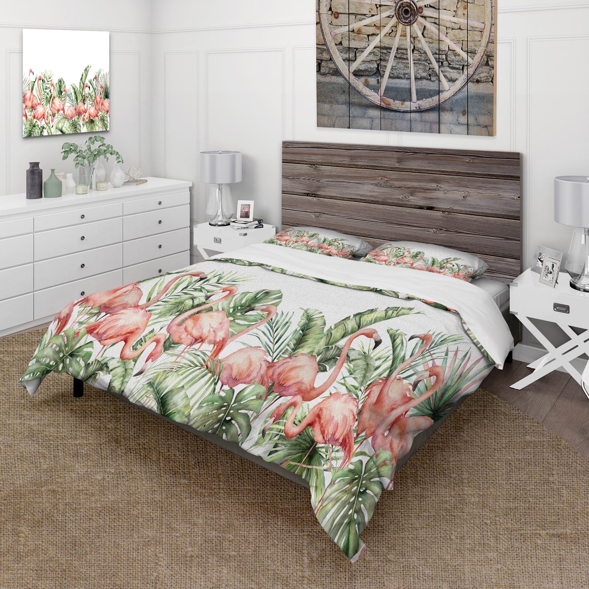 palm leaf comforter set
