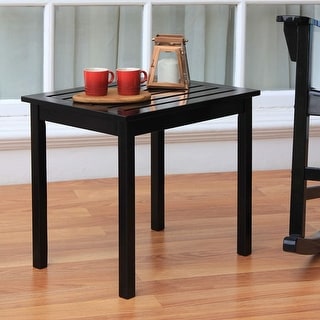 Mainstays Side Table, Black - Bed Bath & Beyond - 37245501