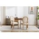 Grondin Mid-Century Modern Style French Country Dining Chair Set of 2 ...