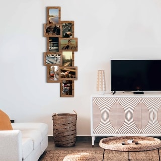 HELLO LAURA Modern 10 Opening 4"x6" Wall Hanging Photo Frame by HELLO ...