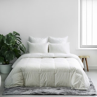 Tencel Natural Cotton Shell 725 Super Fill Power White Down Comforter ...