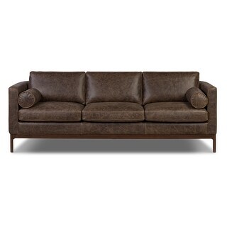 Poly & Bark Toscano 89" Sofa in Brown Stone - Bed Bath & Beyond - 42355259