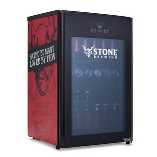 Stone Brewing 125 Can Beer Froster Beverage Refrigerator, Chilly 23 ...