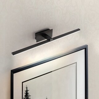 Modern Ribbed Bathroom Slim Vanity Light - Bed Bath & Beyond - 40662767