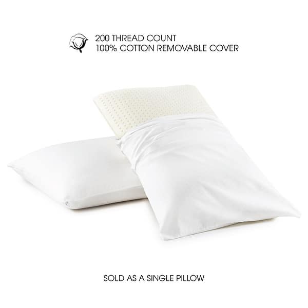 I AM™ Natural Latex Pillow - White - On Sale - Bed Bath & Beyond - 39169015