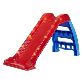 Indoor Outdoor Playground Slide with Folding for Easy Storage - Bed ...