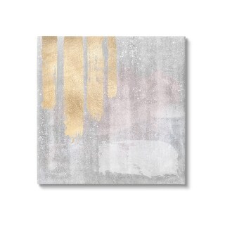 Stupell Pink & Grey Composition Canvas Wall Art Design by LSR Design ...