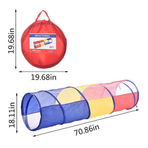 Foldable Crawling Tunnel Game Room Children's Tunnel Indoor And Outdoor ...