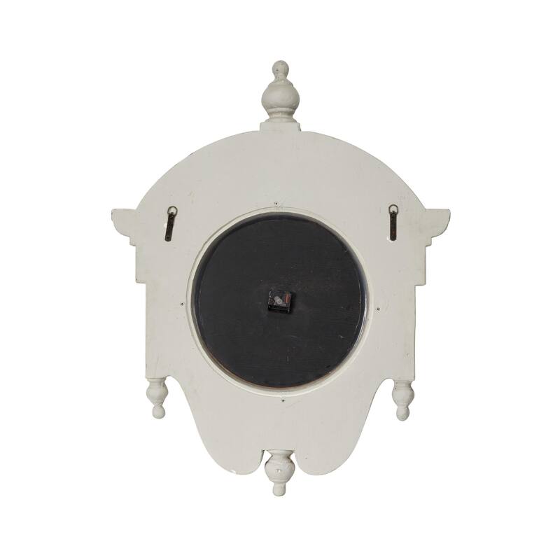 White or Cream Fiberglass Distressed Antique Arched Oval Scroll Room ...