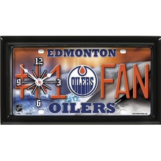 Edmonton Oilers Clock - Bed Bath & Beyond - 39686248