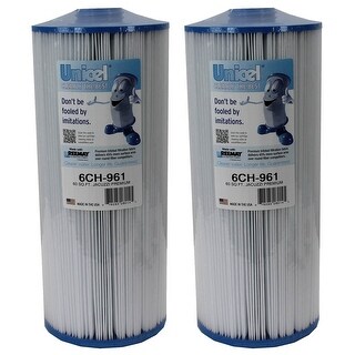 2) New Unicel 6CH-961 Replacement Pool Spa Filter Cartridges 60 Sq Ft ...