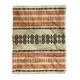 Sheila Wenzel-Ganny Orange Linen Tribal Made To Order Throw Blanket ...