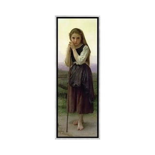 iCanvas "A Little Shepherdess, 1891 " by William-Adolphe Bouguereau ...