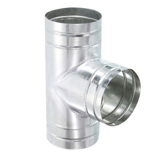 3 Way Duct Splitter Tee Connector Air Vent Duct Exhaust Pipe Adapter ...